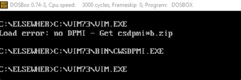 Comment Installer Et Utiliser Vim Sur Dosbox Stacklima