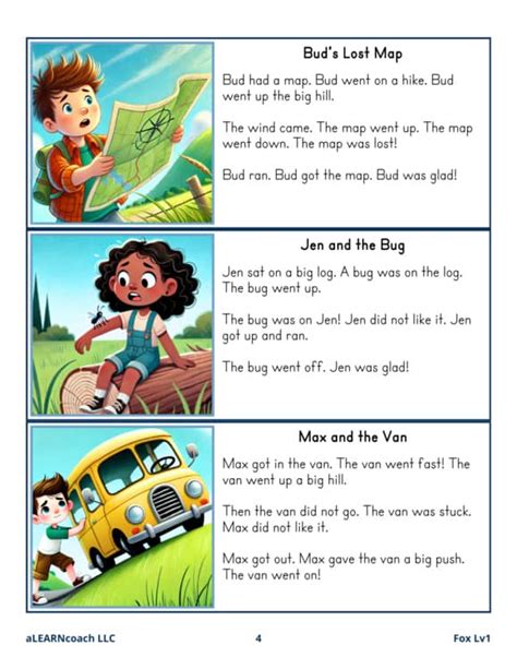Complete First Grade Decodable Story Set 180 Stories By Alearncoach
