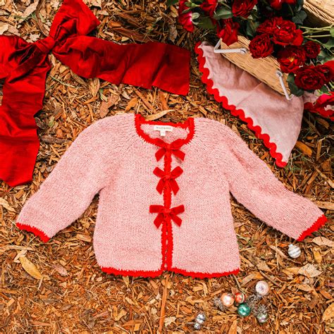 Velvet Bow Sweater Rosewoodruby Wild Wawa