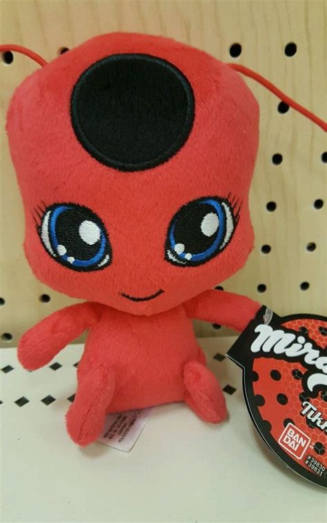 Zag Heroez Miraculous Ladybug Tikki Plush Stuffed Doll 2016 Nwt