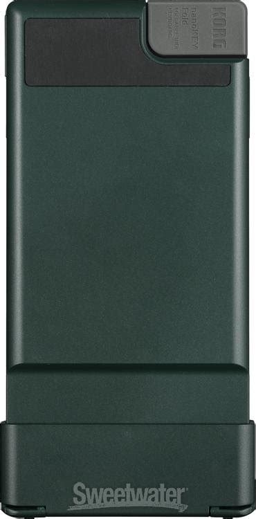 Korg Nanokey Fold Foldable Midi Keyboard Alpine Green Sweetwater