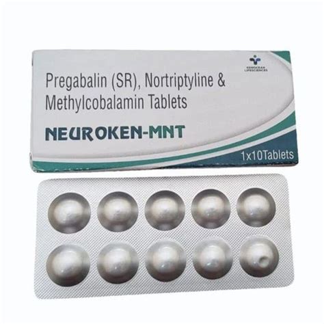 300mg Pregabalin Nortriptyline Tablet At ₹ 2390box Pregabalin