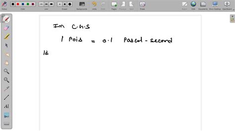 Commonly Used Units Of Viscosity Are Poise P Centipoise Cp And Pascal Timessecond Pa S
