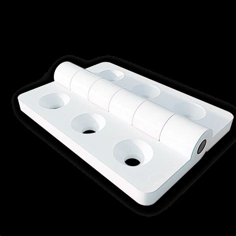 White Hinge Hardware On Parr