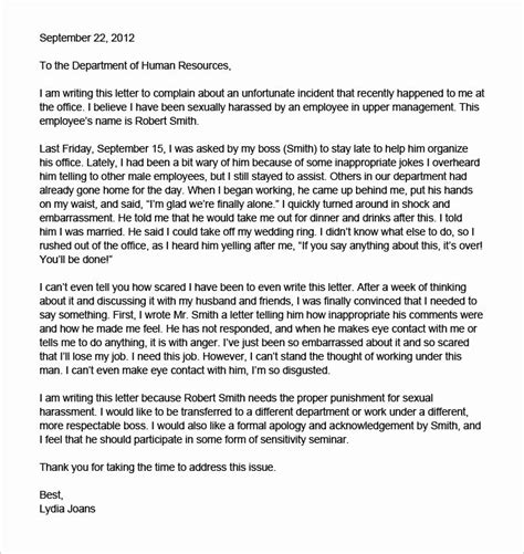 How To Write A Letter To Hr Manager About Discrimination Design Talk