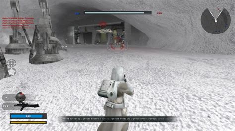 Swbf2 2005 Instant Action Conquest Hoth Empire Gameplay