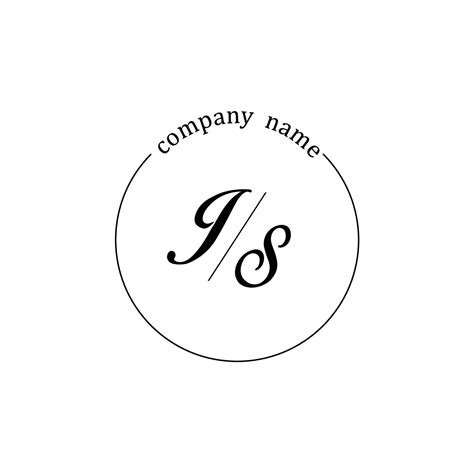 Initial Js Logo Monogram Letter Minimalist 10362471 Vector Art At Vecteezy