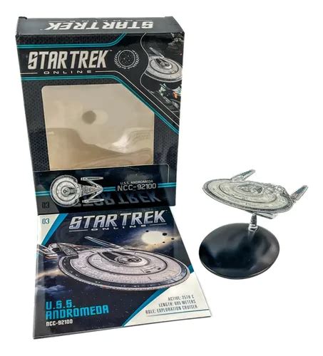 Eaglemoss Star Trek Online Uss Andromeda Ncc 92100 Ed 03 Parcelamento