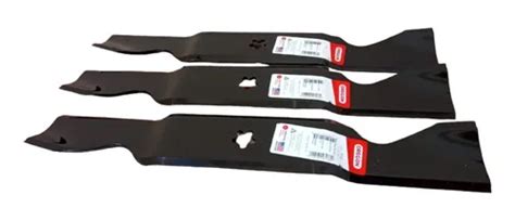 Kit 3x Lâminas Faca 532187256 Trator Giro Zero Husq 54 Pol Frete Grátis