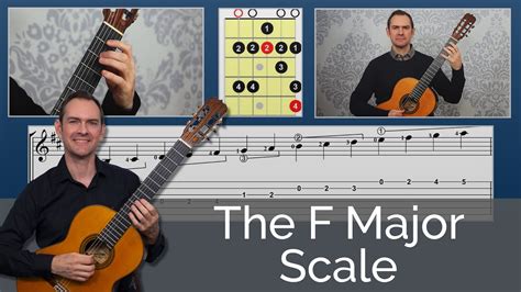 The F Major Scale On Guitar Acordes Chordify