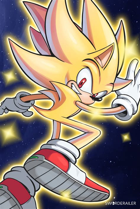 Human Super Sonic The Hedgehog