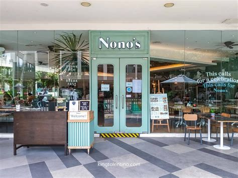 Nonos Brunch Restaurant With Delicious Cakes And Pastries In Nuvali — King Tolentino
