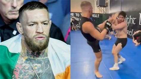 Mma Conor Mcgregor Un Sparring Intense Avant Son Retour