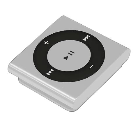 Waterproof Refurbished Apple Ipod Shuffle 4th Generation 2gb Silver