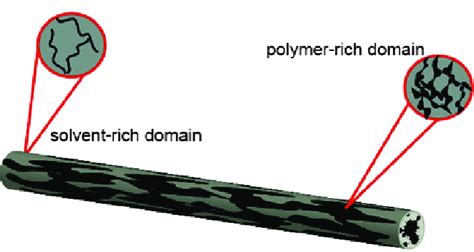 2 Schematic Representation Of Phase Separation That Solvent Rich Download Scientific Diagram