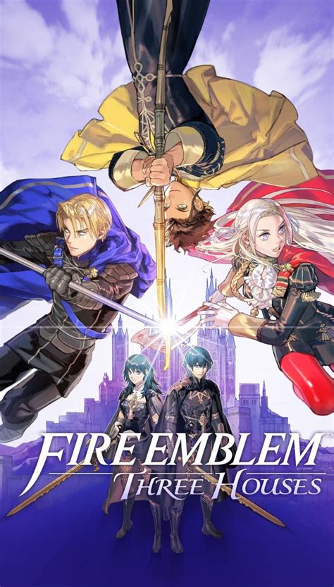Fire Emblem Three Houses Poster Wallpaper For Iphone And Mobile Phone