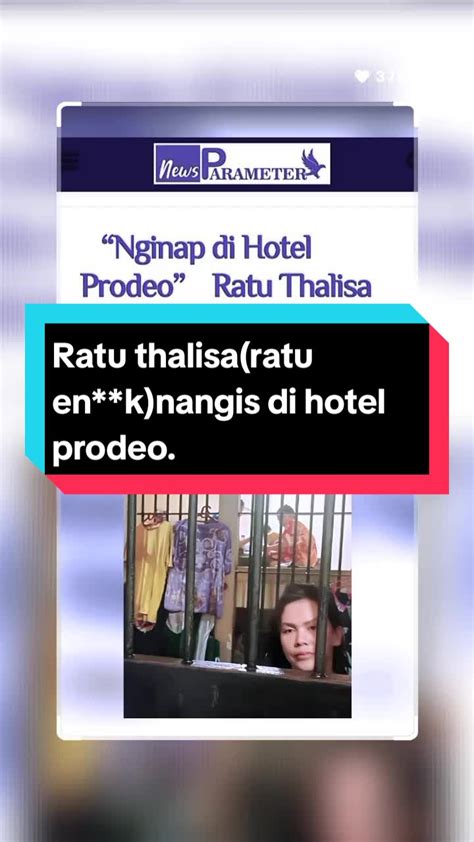 Ratu Talisa Menangis Minta Maaf Di Hotel Prodeo Tiktok