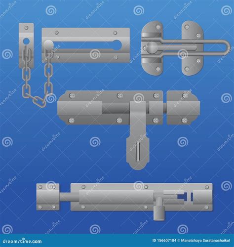 Hasp Lock Icon Stock Illustration Illustration Of Design 156607184