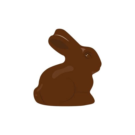 Chocolate Bunny Easter Chocolate Bunny Sweet Chocolate Dessert In The