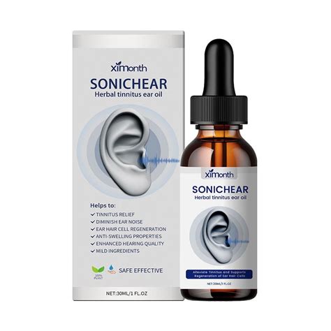 Tinnitus Drops For Ear Health Hearing Support Healthy Eardrum 30ml
