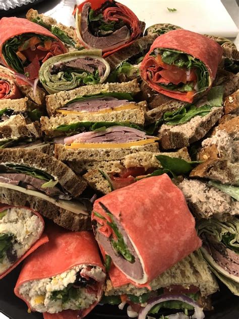 Assorted Wrap And Sandwich Tray Price Per Person Mochaberry Catering
