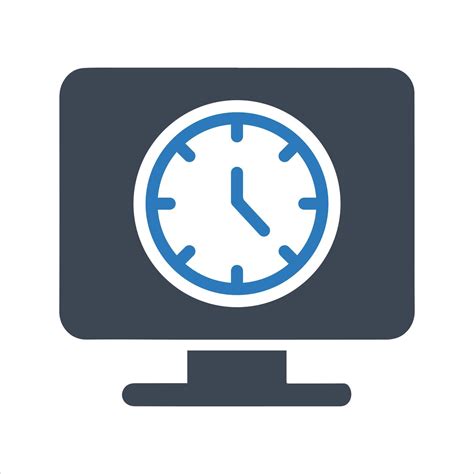 Screen Time Icon Addiction To Internet And Social Networks Icon