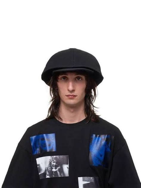 Raf Simons × Raf By Raf Simons Raf Simons Oversized Double Cap Grailed