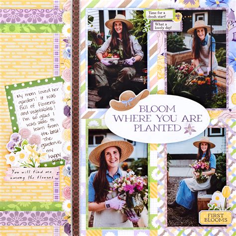 A Fresh Spring Layout The Pages