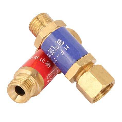 Buy Rise Acetylene Check Valve1 Pair Oxygen Acetylene Check Valve Flashback Arrestor Flame