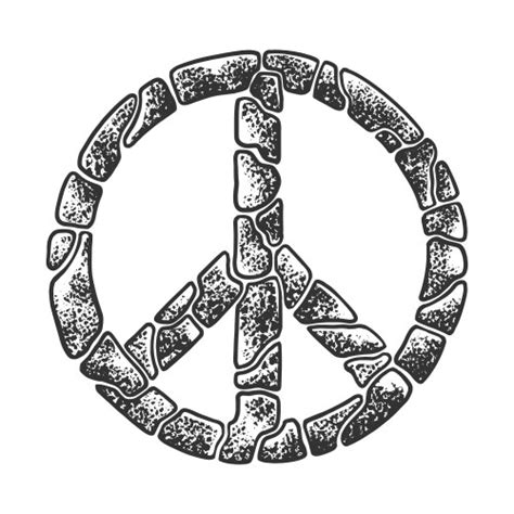 Peace Sign Sketch Vector Images Over 5 300