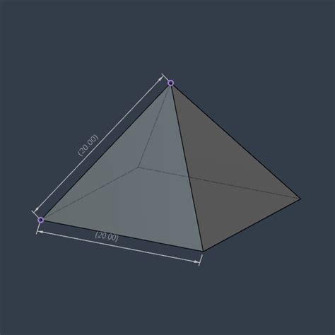 Stl File Square Based Pyramid 🇪🇬・3d Print Object To Download・cults