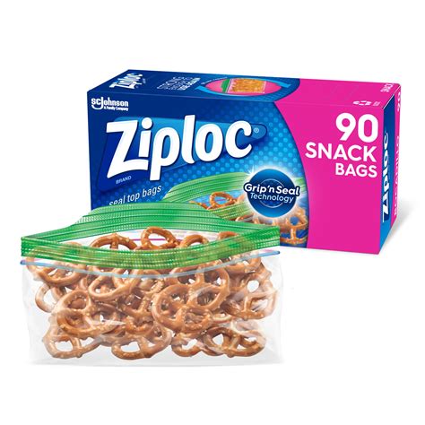 Ziploc® Brand Snack Bags 90 Count