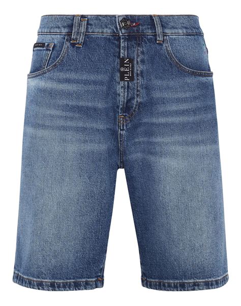 Шорты от PHILIPP PLEIN за 67 320 рублей (цвет: синий, артикул: SADC ...