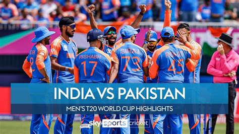 India Vs Pakistan T20 World Cup Highlights Cricket News Sky Sports
