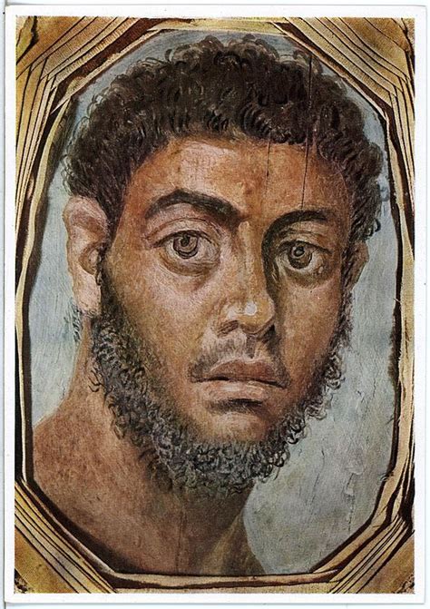 Fayum Mummy Portraits Wikimedia Commons Egyptian Self Portrait
