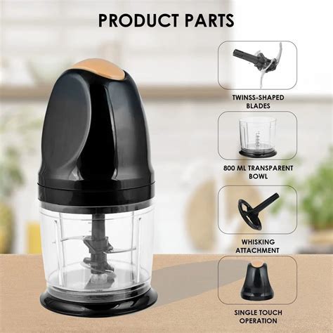 Gigawatts Electric Food Chopper Express Chop Grater 101 Pure Copper