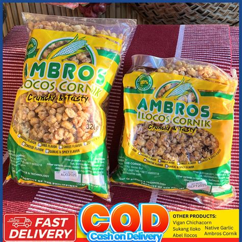 Ambros Ilocos Cornik The Original Crunchy Chichacorn Cornick Shopee Philippines
