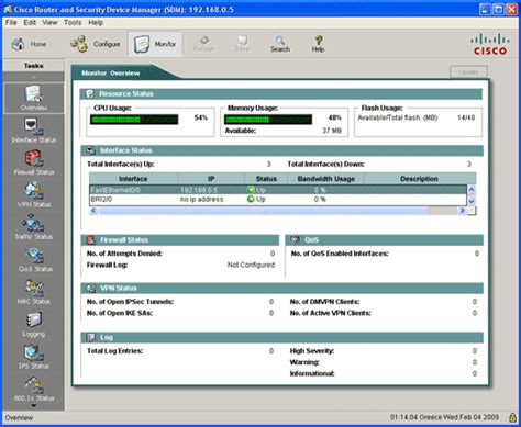 Installing Security Device Manager SDM On A Cisco Router