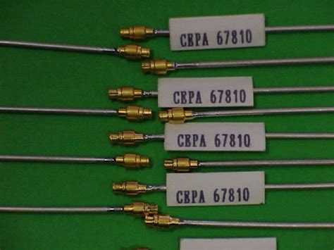 Semi Rigid Cable Assemblies Cepainc
