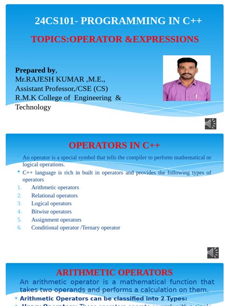 24 Cs101 Unit 1 Videocontent 1 Pdf Arithmetic Computer Programming
