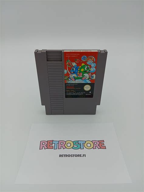 Nes Bubble Bobble L Eec Retrostore Nes Bubble Bobble L Eec Retrostore