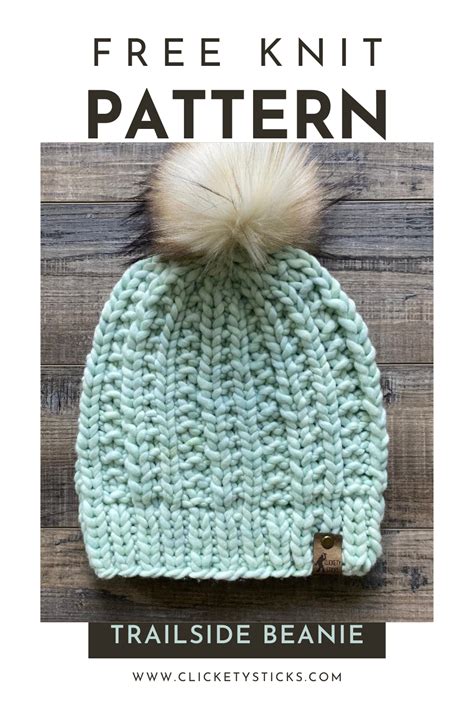 Quick Chunky Knit Hat Pattern Artofit
