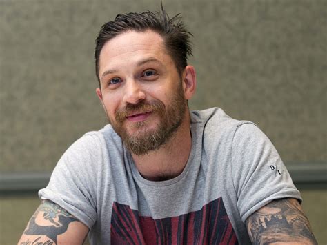 Download Tom Hardy Smiling Wallpaper