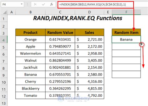 Random Selection From List With No Duplicates In Excel 5 Methods