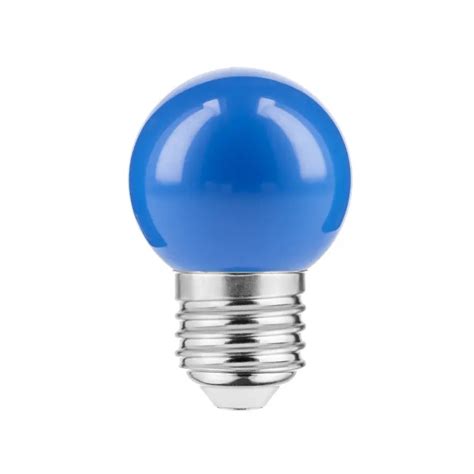 Led Bulb E27 1w 50lm 270° Ip65 Blue