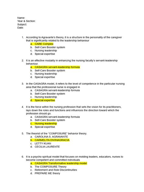 tfn module 5 practice test pdf