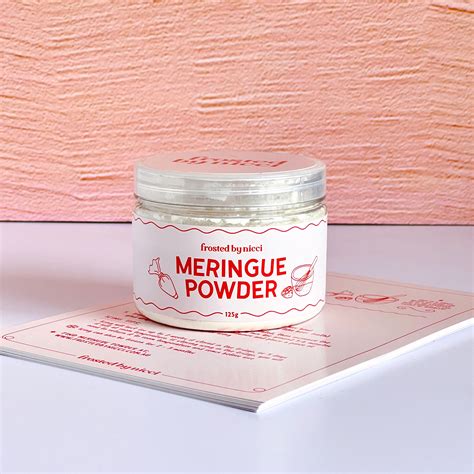 125g Meringue Powder Frosted By Nicci