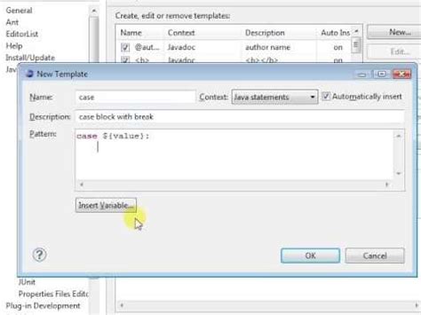 How To Tweak Eclipse Templates To Suit You Eclipse On E
