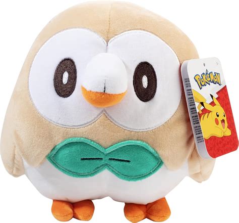 Brandclub Pokemon Legends Arceus 8 Rowlet Plush Officially