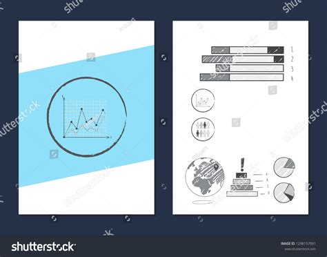 Diagram Types World Map Data Set Stock Illustration 1298157091 Shutterstock